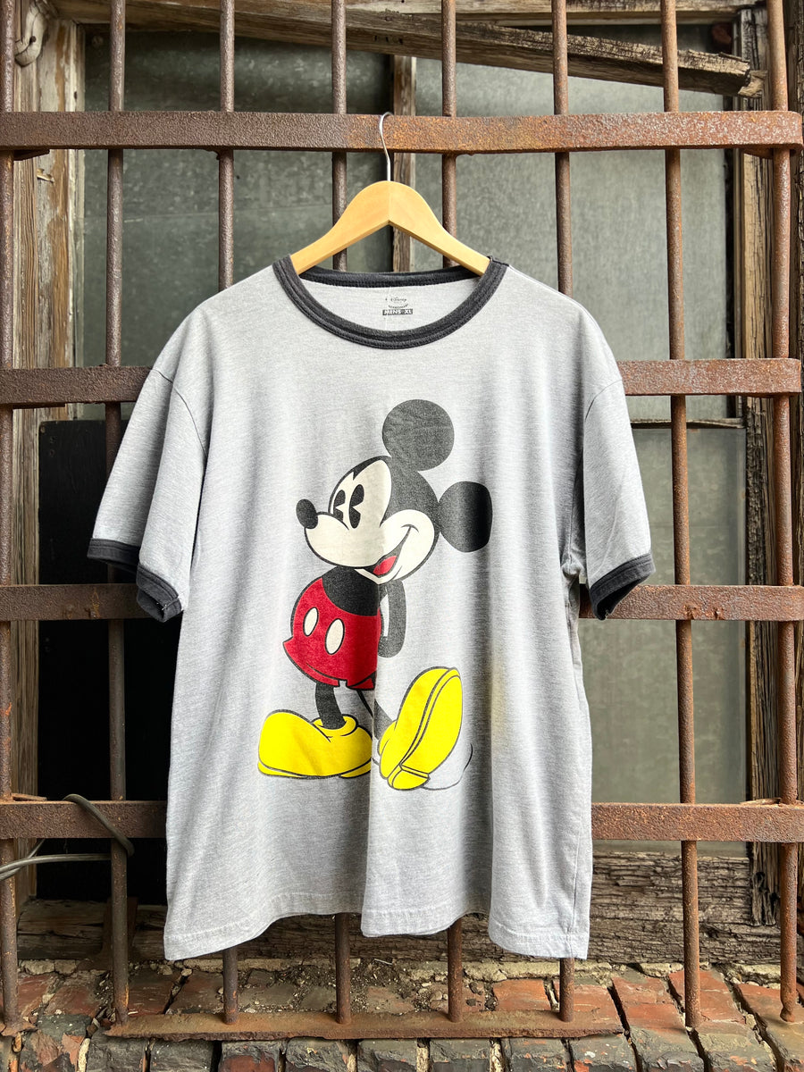 Disney Mickey Mouse Ringer Tee Size Mens XL – Rumors Richmond